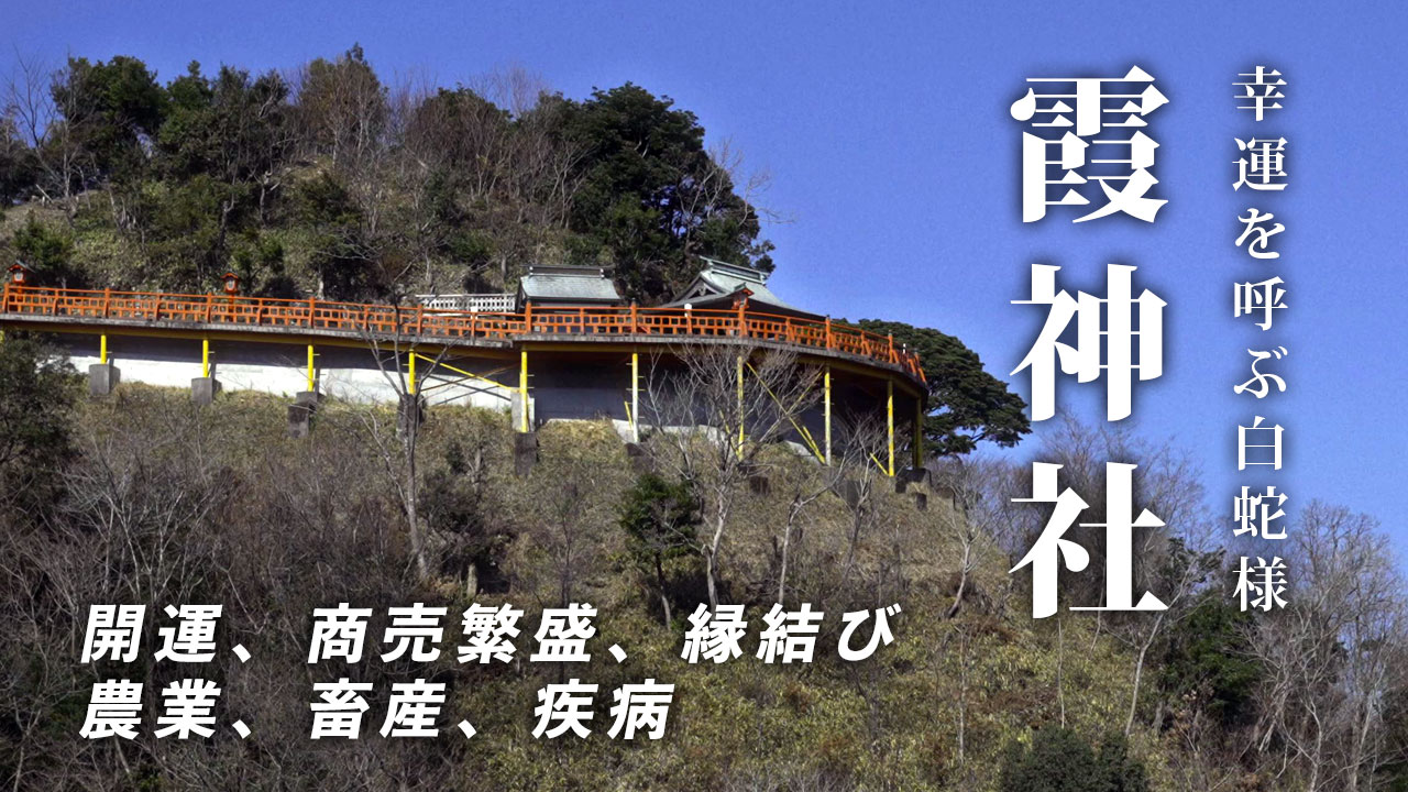 滅多に拝めない白蛇様の棲む霞神社 神社巡り - 旅するSaruko